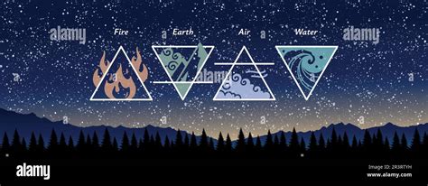 Zodiac Symbols Earth Air Fire Water 60 Photos