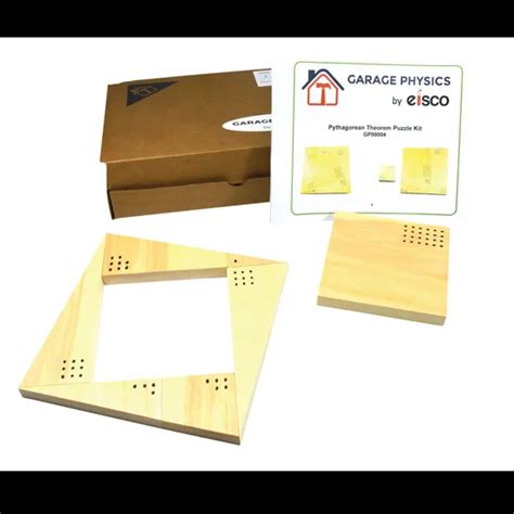 Garage Physics Pythagorean Theorem Puzzle Kit