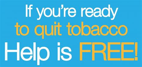 Tobacco Cessation Program Health And Wellness