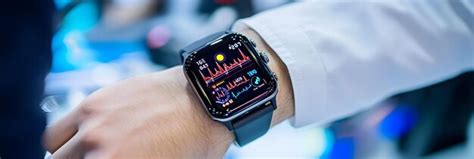 Smartwatch Displaying Health Data On A Wrist Premium Ai Generated Image