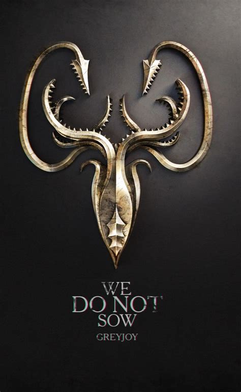 House Greyjoy Game Of Thrones Poster Game Of Thrones Art Game Of