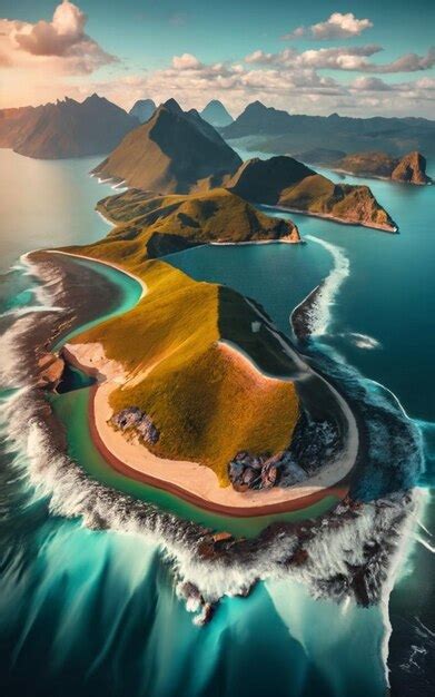 Premium Photo Landscape Unimaginabley Complex Super Detailed