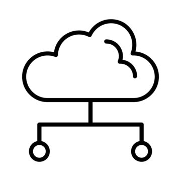 Cloud Line Clipart Png Images Cloud Line Art Icon Cloud Drawing