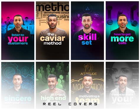 Reel Covers Thumbnails Behance