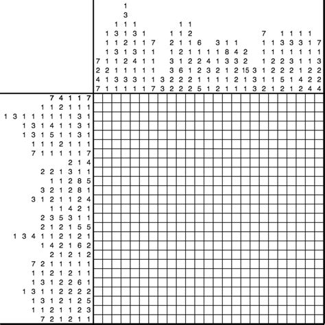 Nonogram 1 Odd Bear Puzzles