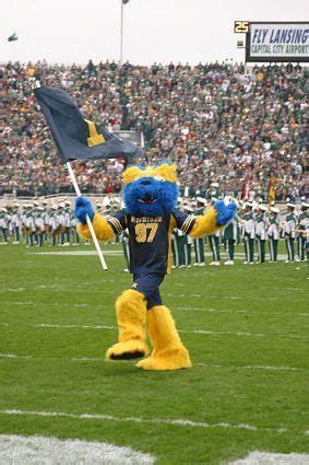 Mascot For The Michigan Wolverines Michigan Wolverine State