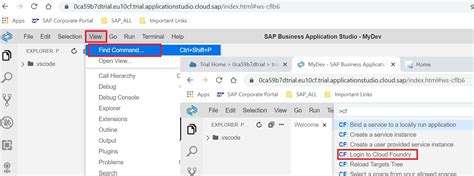 SAP ABAP Central Connecting From SAP Business Application Studio To SAP ABAP Environment In BTP