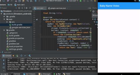 codelab firestore flutter example is not working · issue 806