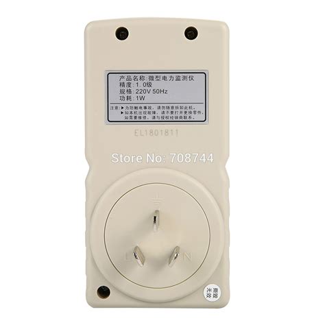 Intelligent Power Energy Meter Monitor Power Facto Grandado