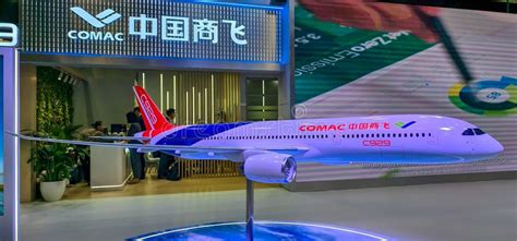 Model Of The Comac C929 Jet Editorial Photography Image Of Airliner