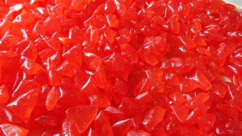 Cherry Rock Candy Half Pound The Candy Lady