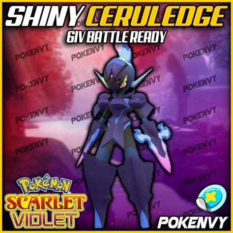 Shiny Ceruledge 6iv Battle Ready Ability Patch Pokemon Etsy
