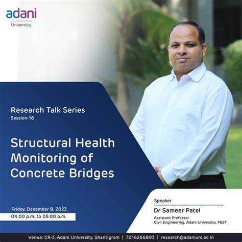 Structural Health Monitoring Of Concrete Bridges Adani University