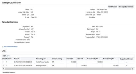 Opm Osp Batch Accounting