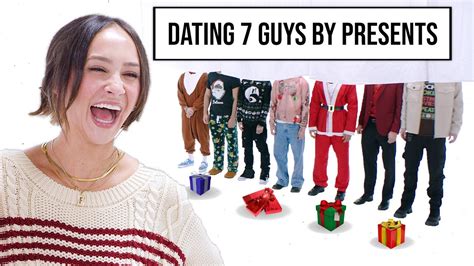 Blind Dating 7 Guys Based On Their Christmas Presents Youtube