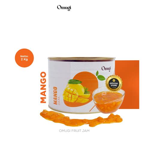 Jual Omugi Fruit Jam Selai Filling Buah Asli Import 40 Daging Buah Asli 2 Kg Selai Omugi