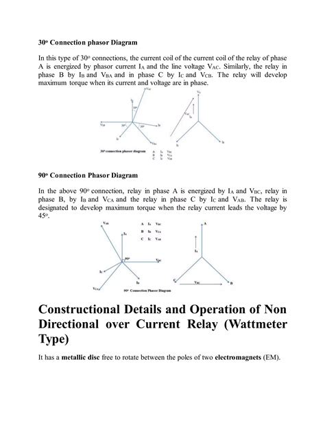 Directional Over Current Relay Docx Physics Science
