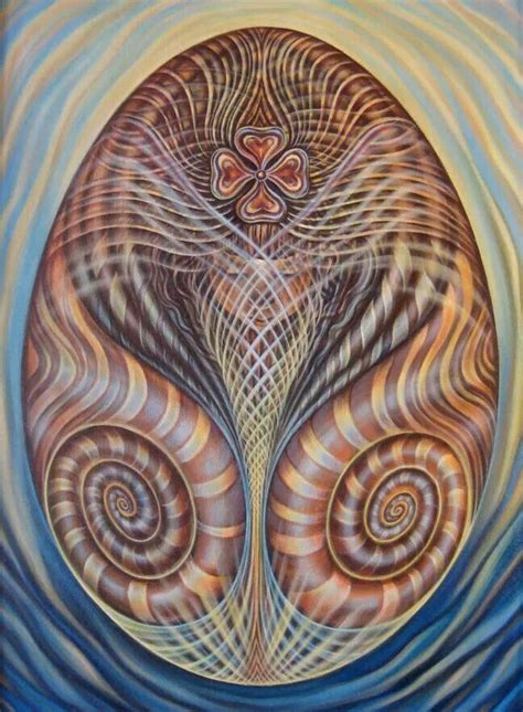 By Amanda Sage Egg Of Life Sacred Geometry Sacred Spiral Art