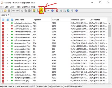 Add Certificates In Java With Keystore Explorer Alexandru Marin
