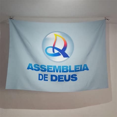 Bandeira Igreja Assembleia De Deus 1 50x 1 00m Em Oxford Shopee Brasil