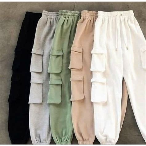 Celana Cargo Sporty Jogger Cewek Panjang Kekinian Celana Jogging Cewe