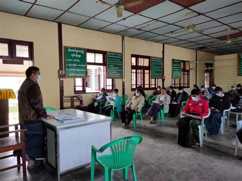 မိုင်းရှူးမြို့နယ်၌ ရပ်ကွက်ကျေးရွာ အုပ်ချုပ်ရေးမှူး ရွေးချယ်ရေးလုပ်ငန