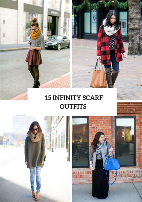 15 Cozy Outfits With Infinity Scarves Styleoholic