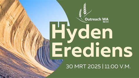 Hyden Afrikaanse Erediens