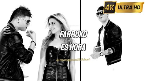 Es Hora Letra Farruko Youtube