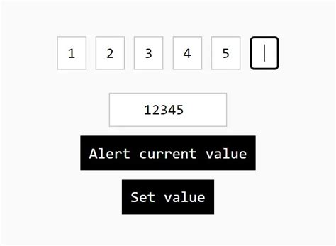 Easy One Time Password Input In Javascript Vanilla Otpjs Css Script
