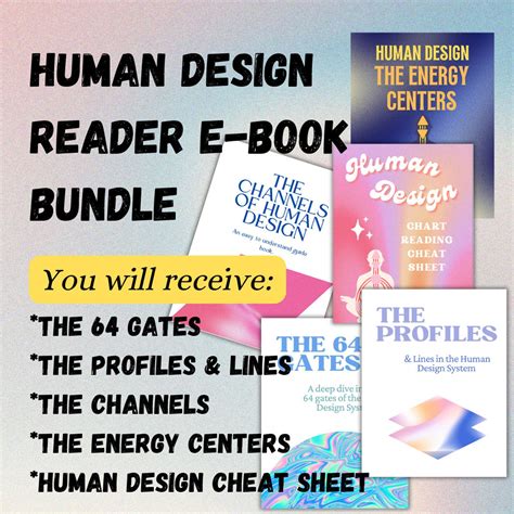 Human Design Reader Bundle 5 Ebooks Reading Human Design Charts Human