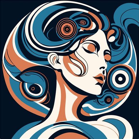 Premium Vector Redefining Classical Elegance With Abstract Grace