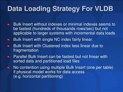 ppt dba421 building very large databases with sql server 2000 32