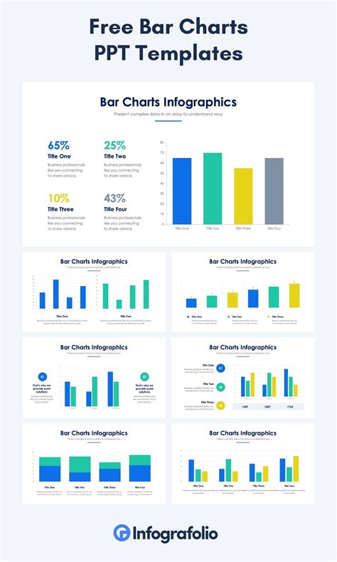 Free Bar Charts Powerpoint Templates Data Visualization Infographic