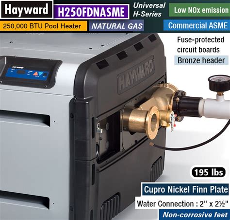 Hayward H250fdn The Best 250 000 Btu Pool Heaters