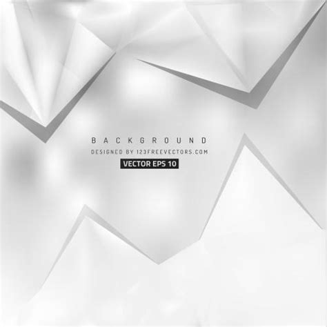 Abstract Light Gray Triangular Background Design