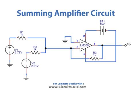 What Is Summing Point In Op Amp At Elizabeth Blanche Blog