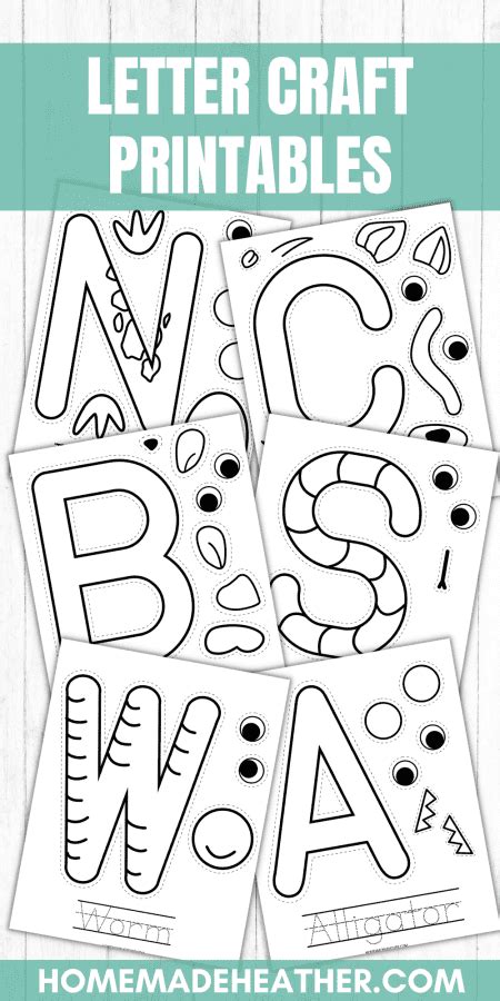 Download And Print Alphabet Craft Printable Free Pdf