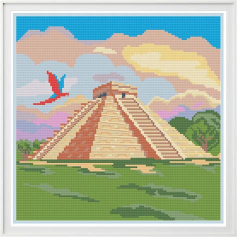 Set 7 Wonders Of The World Landscapes Travel Discovery
