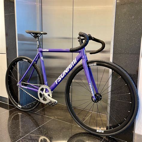 Tsunami Fixie Bike Fixed Gear Bike Brand Newframe Set 330