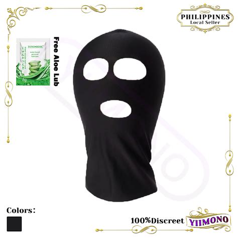 Woman Sex Head Hood Eye Mouth Expose Mask For Couple Sex L34 Shopee