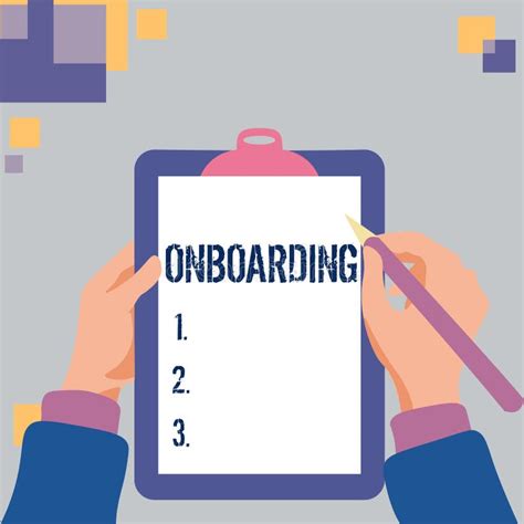 Hand Writing Sign Onboarding Business Idea Action Process Of Integrating A New Employee Into An