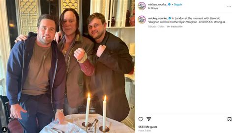 Mickey Rourke Reapareció En Público Y Está Irreconocible Así Luce El