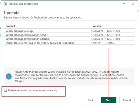 How To Upgrade Veeam Backup And Replication To V1231 Veeam