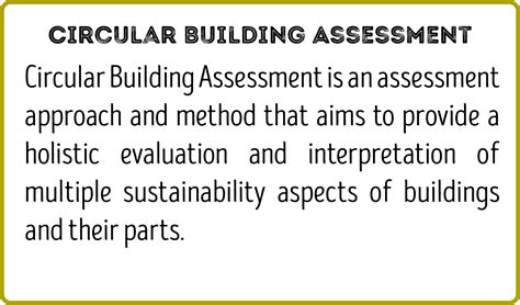 Clcircular Building Assessmentframe Bamb