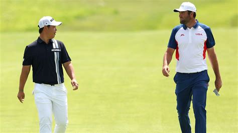 Scottie Scheffler Tom Kim Trade Emphatic Celebrations In Epic Battle At Presidents Cup Fox News