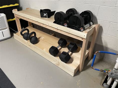 Dumbbell Rack Wood