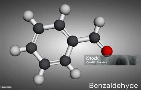 Benzaldehyde Benzoic Aldehyde Molecule It Is Simplest Aromatic Aldehyde