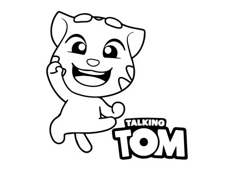 20 Talking Tom Coloring Pages Free Printable Pdf And Online Coloring