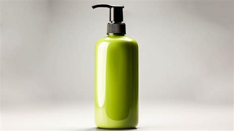 Premium Ai Image Plastic Shampoo Conditioner Bottle On White Background